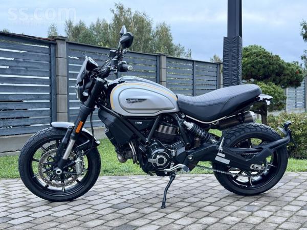 Ducati Scrambler 1100 2020 Rīga, ar dzinēja tilpumu 1.10 L un nobraukumu 0 tūkst. km par 7200 €, foto 6 vietnē AUTOMOTO.COM.LV