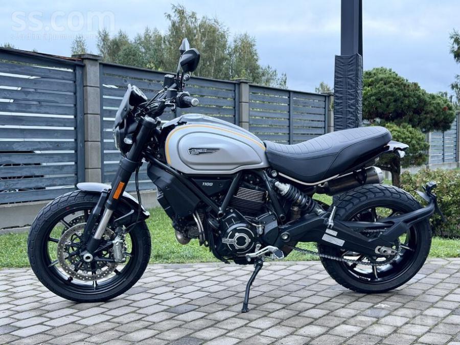 Ducati Scrambler 1100 2020 in Riga, with an engine capacity of 1.10 L and mileage of 0 thousand km for 7200 €, photo 6 on AUTOMOTO.COM.LV