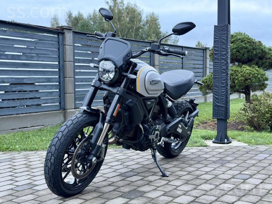 Ducati Scrambler 1100 2020 in Riga, with an engine capacity of 1.10 L and mileage of 0 thousand km for 7200 €, photo 7 on AUTOMOTO.COM.LV