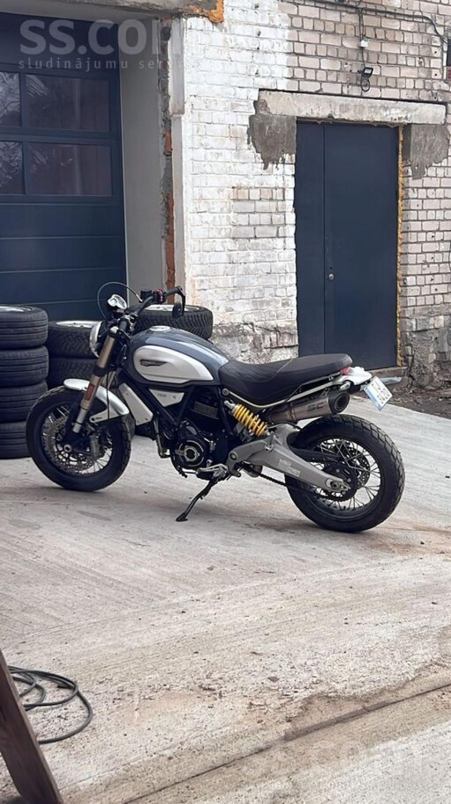 Ducati Scrambler 1100 2022 Cēsis, ar dzinēja tilpumu 1.10 L un nobraukumu 0 tūkst. km par 9700 €, foto 1 vietnē AUTOMOTO.COM.LV