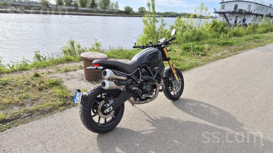 Ducati Scrambler 1100 2024 Rīga, ar dzinēja tilpumu 1.10 L un nobraukumu 0 tūkst. km par 12000 €, foto 5 vietnē AUTOMOTO.COM.LV