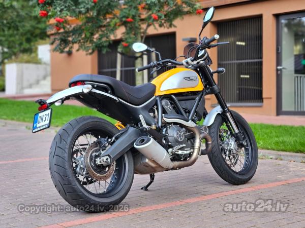 Дукати Scrambler 2015 в Таллин на AUTOMOTO.COM.LV Черный Дукати Scrambler 2015 в Таллин, объемом двигателя 0.80 л и пробегом 25 тыс. км за 4400 €, фото 3 на AUTOMOTO.COM.LV