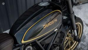 Black Ducati Scrambler 2017 in Klaipeda, with an engine capacity of 0.80 L and mileage of 7 thousand km for 6899 €, photo 4 on AUTOMOTO.COM.LV
