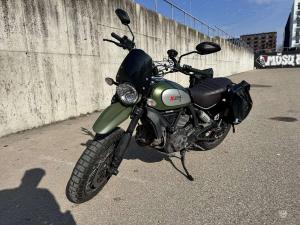 Zaļš Ducati Scrambler 2015 Viļņa, ar dzinēja tilpumu 0.80 L un nobraukumu 26 tūkst. km par 4100 €, foto 3 vietnē AUTOMOTO.COM.LV