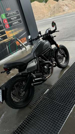 Серый Дукати Scrambler 2022 в Каунас, объемом двигателя 0.80 л и пробегом 7 тыс. км за 9100 €, фото 8 на AUTOMOTO.COM.LV