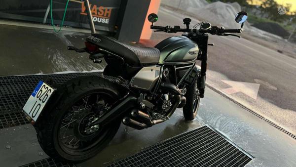 Серый Дукати Scrambler 2022 в Каунас, объемом двигателя 0.80 л и пробегом 7 тыс. км за 9100 €, фото 8 на AUTOMOTO.COM.LV