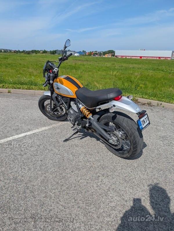 Ducati Scrambler 2015 in Tallinn, with an engine capacity of 0.80 L and mileage of 25 thousand km for 3300 €, photo 6 on AUTOMOTO.COM.LV
