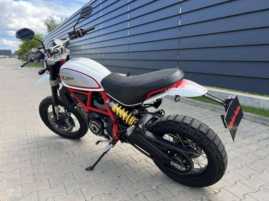 Ducati Scrambler 2020 Viļņa, ar dzinēja tilpumu 0.80 L un nobraukumu 11 tūkst. km par 7490 €, foto 5 vietnē AUTOMOTO.COM.LV