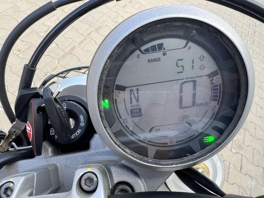 Ducati Scrambler 2020 Viļņa, ar dzinēja tilpumu 0.80 L un nobraukumu 11 tūkst. km par 7490 €, foto 20 vietnē AUTOMOTO.COM.LV