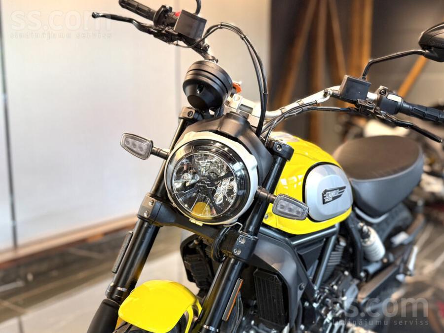 Ducati Scrambler 2021 Rīga, ar dzinēja tilpumu 0.80 L un nobraukumu 0 tūkst. km par 6900 €, foto 1 vietnē AUTOMOTO.COM.LV