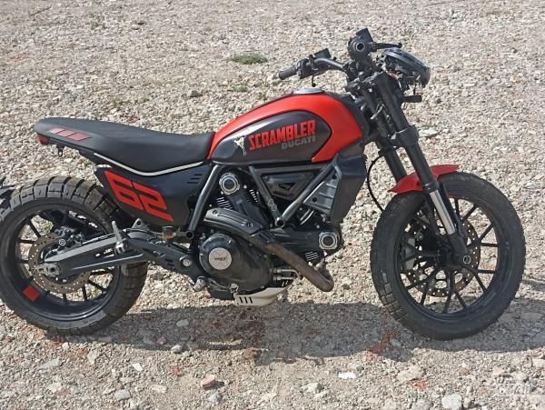Ducati Scrambler 2023 in Kaunas, with an engine capacity of 0.80 L and mileage of 14 thousand km for 3100 €, photo 1 on AUTOMOTO.COM.LV