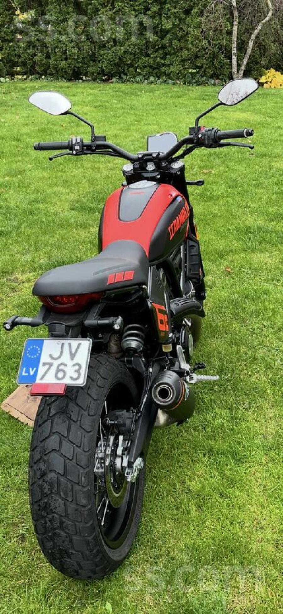 Ducati Scrambler 2024 in Ventspils, with an engine capacity of 0.80 L and mileage of 0 thousand km for 9200 €, photo 6 on AUTOMOTO.COM.LV