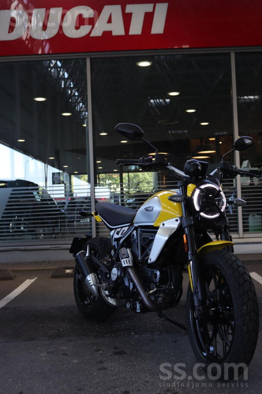 Ducati Scrambler 2025 in Riga, with an engine capacity of 0.80 L and mileage of 0 thousand km for 8899 €, photo 1 on AUTOMOTO.COM.LV