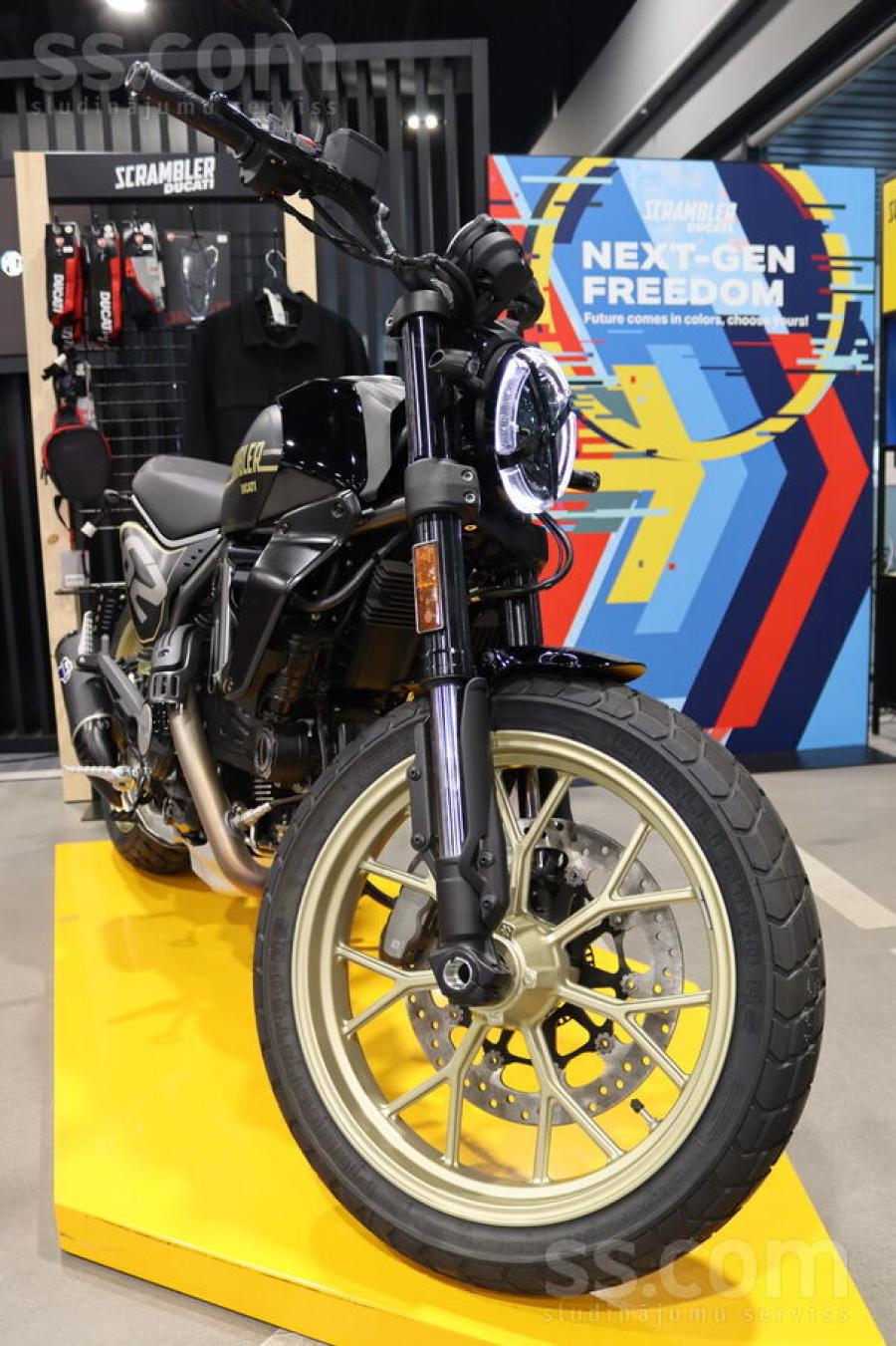 Ducati Scrambler 2026 Rīga, ar dzinēja tilpumu 0.80 L un nobraukumu 0 tūkst. km par 13650 €, foto 1 vietnē AUTOMOTO.COM.LV