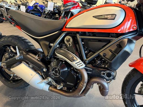 Orange Ducati Scrambler 2019 in Tallinn, with an engine capacity of 0.80 L and mileage of 12 thousand km for 5490 €, photo 6 on AUTOMOTO.COM.LV