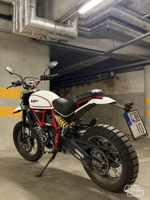 Белый Дукати Scrambler 2020 в Вильнюс, объемом двигателя 0.80 л и пробегом 8 тыс. км за 8900 €, фото 4 на AUTOMOTO.COM.LV
