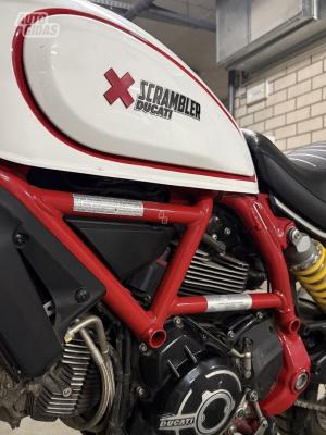 Белый Дукати Scrambler 2020 в Вильнюс, объемом двигателя 0.80 л и пробегом 8 тыс. км за 8900 €, фото 6 на AUTOMOTO.COM.LV