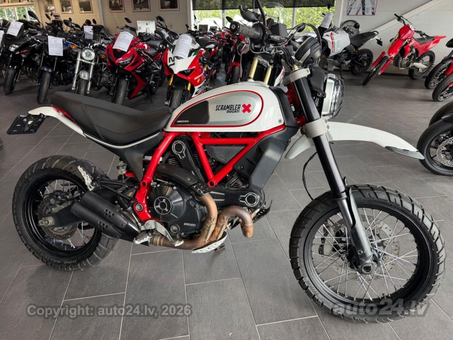 Белый Дукати Scrambler 2020 в Таллин, объемом двигателя 0.80 л и пробегом 20 тыс. км за 6790 €, фото 1 на AUTOMOTO.COM.LV
