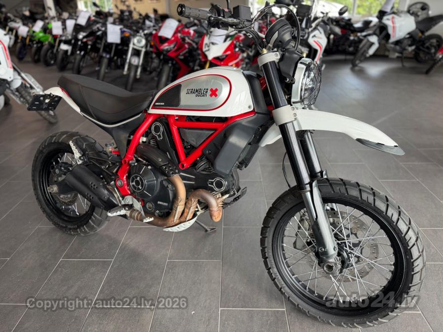 Белый Дукати Scrambler 2020 в Таллин, объемом двигателя 0.80 л и пробегом 20 тыс. км за 6790 €, фото 3 на AUTOMOTO.COM.LV