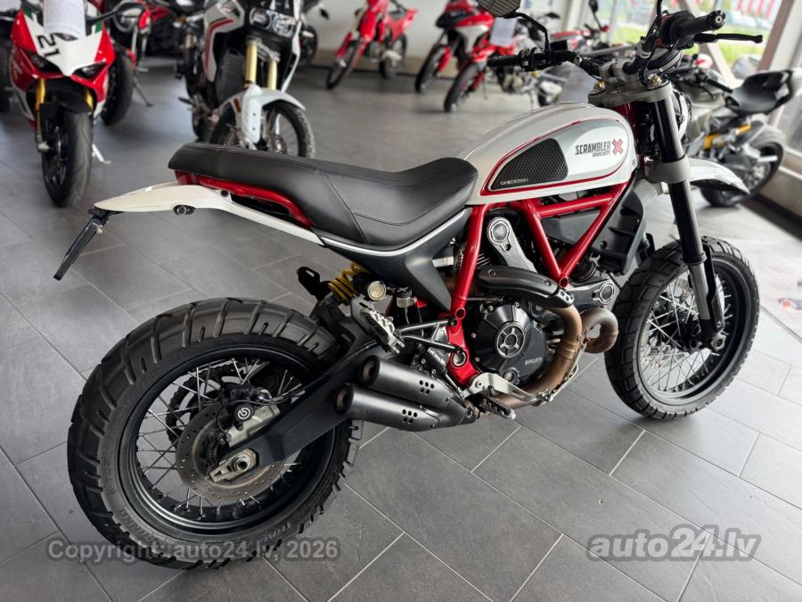 Белый Дукати Scrambler 2020 в Таллин, объемом двигателя 0.80 л и пробегом 20 тыс. км за 6790 €, фото 5 на AUTOMOTO.COM.LV