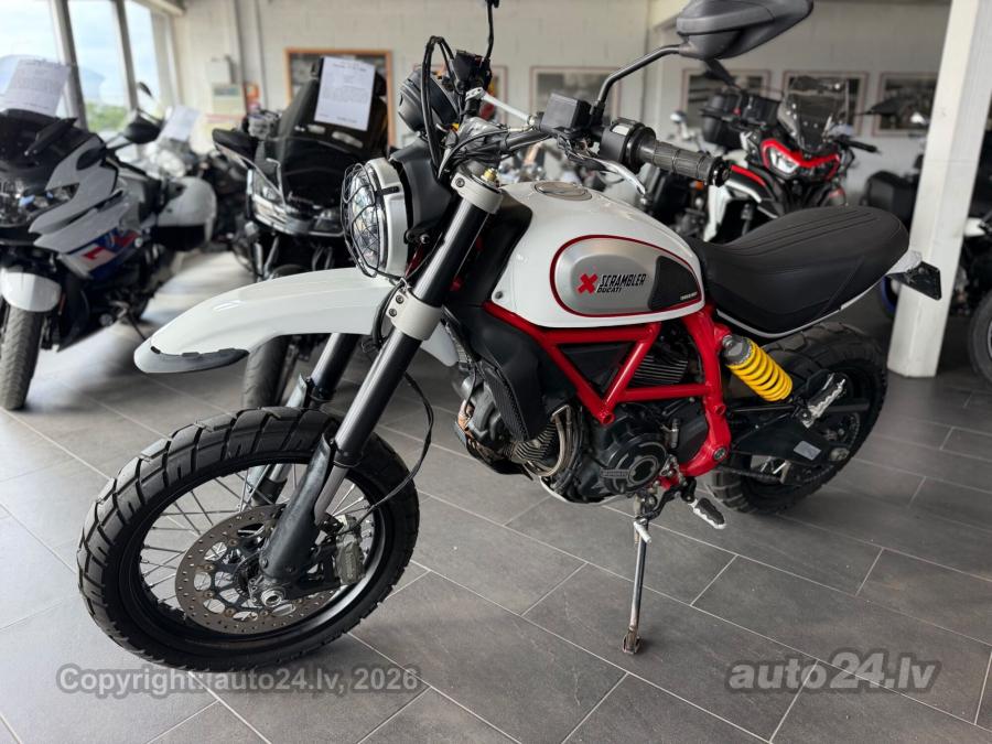 Белый Дукати Scrambler 2020 в Таллин, объемом двигателя 0.80 л и пробегом 20 тыс. км за 6790 €, фото 12 на AUTOMOTO.COM.LV