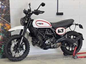 White Ducati Scrambler 2021 in Tallinn, with an engine capacity of 0.80 L and mileage of 10 thousand km for 8790 €, photo 5 on AUTOMOTO.COM.LV