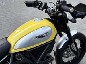 Желтый Дукати Scrambler 2015 в Каунас, объемом двигателя 0.80 л и пробегом 9 тыс. км за 5599 €, фото 6 на AUTOMOTO.COM.LV
