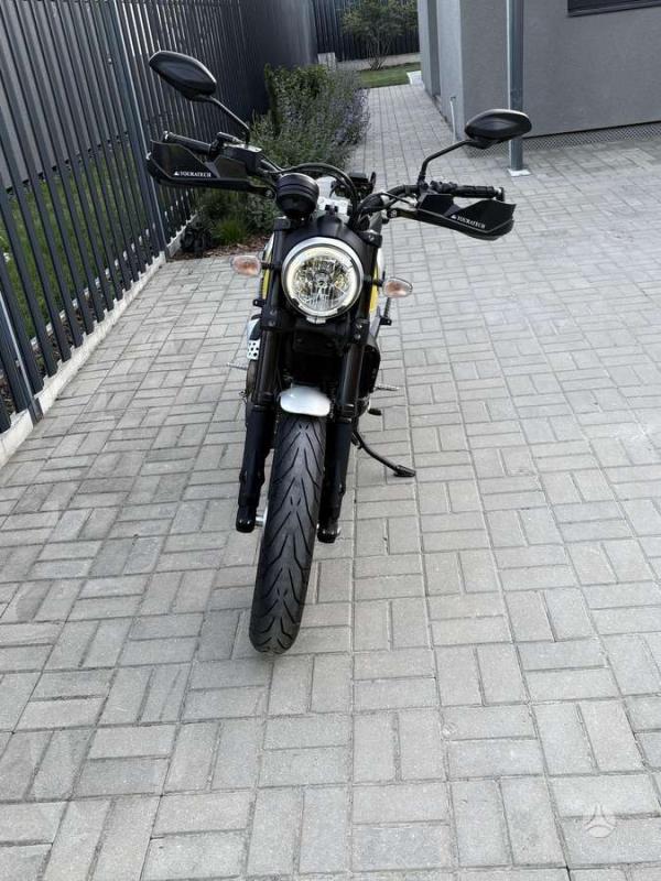 Желтый Дукати Scrambler 2015 в Каунас, объемом двигателя 0.80 л и пробегом 9 тыс. км за 5599 €, фото 9 на AUTOMOTO.COM.LV