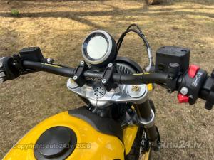 Yellow Ducati Scrambler 2022 in Tallinn, with an engine capacity of 0.80 L and mileage of 1 thousand km for 9900 €, photo 3 on AUTOMOTO.COM.LV
