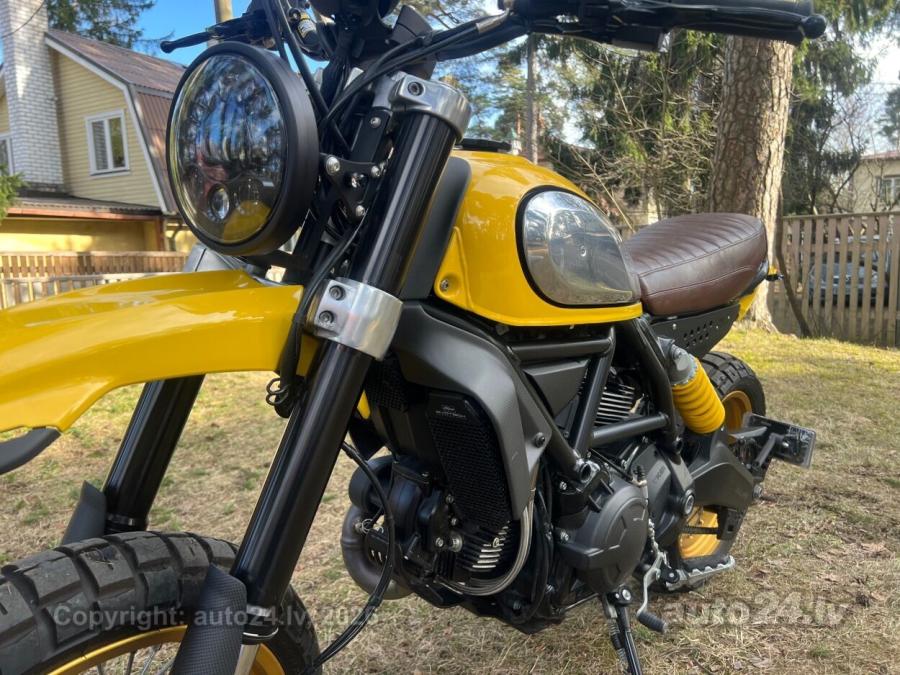 Dzeltens Ducati Scrambler 2022 Tallina, ar dzinēja tilpumu 0.80 L un nobraukumu 1 tūkst. km par 9900 €, foto 9 vietnē AUTOMOTO.COM.LV