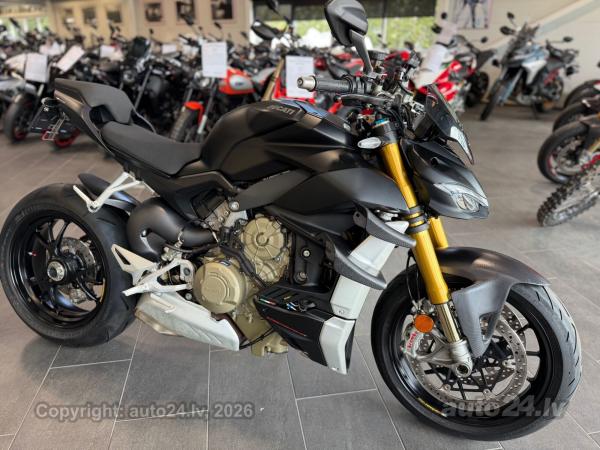 Black Ducati Streetfighter 2022 in Tallinn, with an engine capacity of 1.10 L and mileage of 7 thousand km for 17990 €, photo 1 on AUTOMOTO.COM.LV