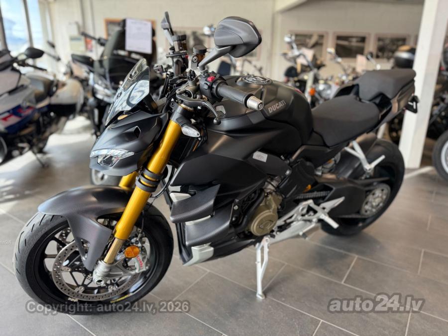 Black Ducati Streetfighter 2022 in Tallinn, with an engine capacity of 1.10 L and mileage of 7 thousand km for 17990 €, photo 14 on AUTOMOTO.COM.LV