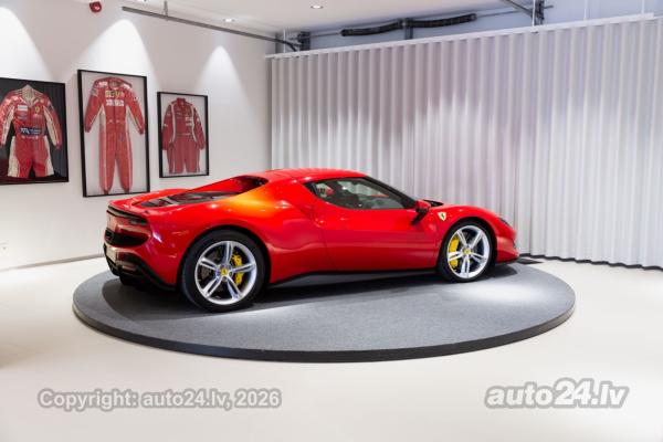 Red Ferrari 296 2023 in Tallinn, with an engine capacity of 2.90 L and mileage of 3 thousand km for 279000 €, photo 5 on AUTOMOTO.COM.LV