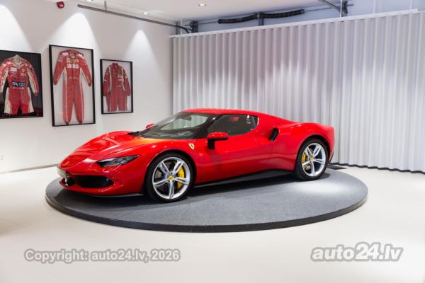 Red Ferrari 296 2023 in Tallinn, with an engine capacity of 2.90 L and mileage of 3 thousand km for 279000 €, photo 7 on AUTOMOTO.COM.LV