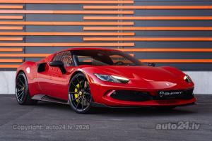 Sarkans Ferrari 296 2024 Tallina, ar dzinēja tilpumu 3.00 L un nobraukumu 3 tūkst. km par 332000 €, foto  vietnē AUTOMOTO.COM.LV