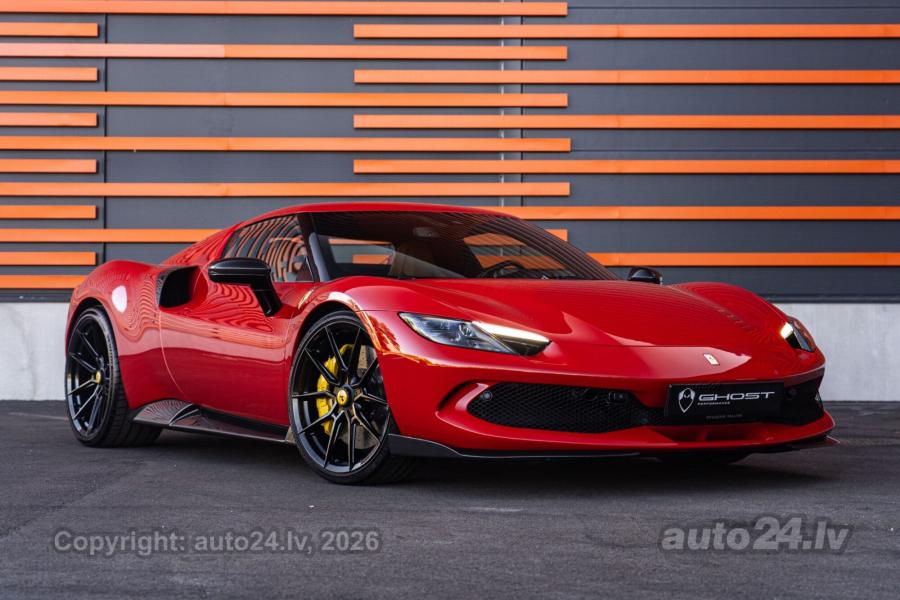 Sarkans Ferrari 296 2024 Tallina, ar dzinēja tilpumu 3.00 L un nobraukumu 3 tūkst. km par 332000 €, foto 1 vietnē AUTOMOTO.COM.LV