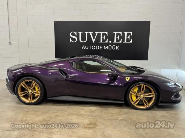 Violet Ferrari 296 2026 in Tallinn, with an engine capacity of 3.00 L and mileage of 5 thousand km for 410000 €, photo 8 on AUTOMOTO.COM.LV