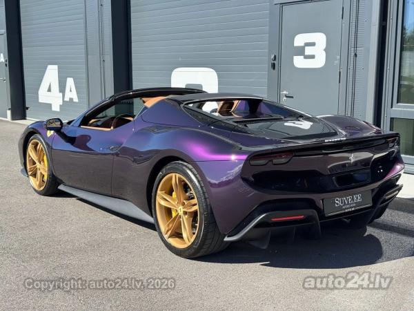 Violet Ferrari 296 2026 in Tallinn, with an engine capacity of 3.00 L and mileage of 5 thousand km for 410000 €, photo 10 on AUTOMOTO.COM.LV