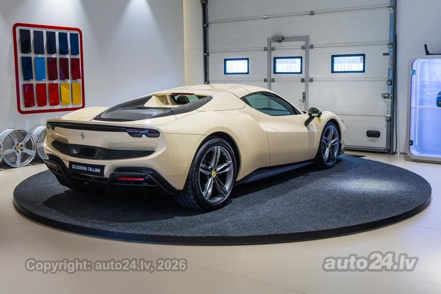 Balts Ferrari 296 2025 Tallina, ar dzinēja tilpumu 2.90 L un nobraukumu 2 tūkst. km par 399900 €, foto 8 vietnē AUTOMOTO.COM.LV