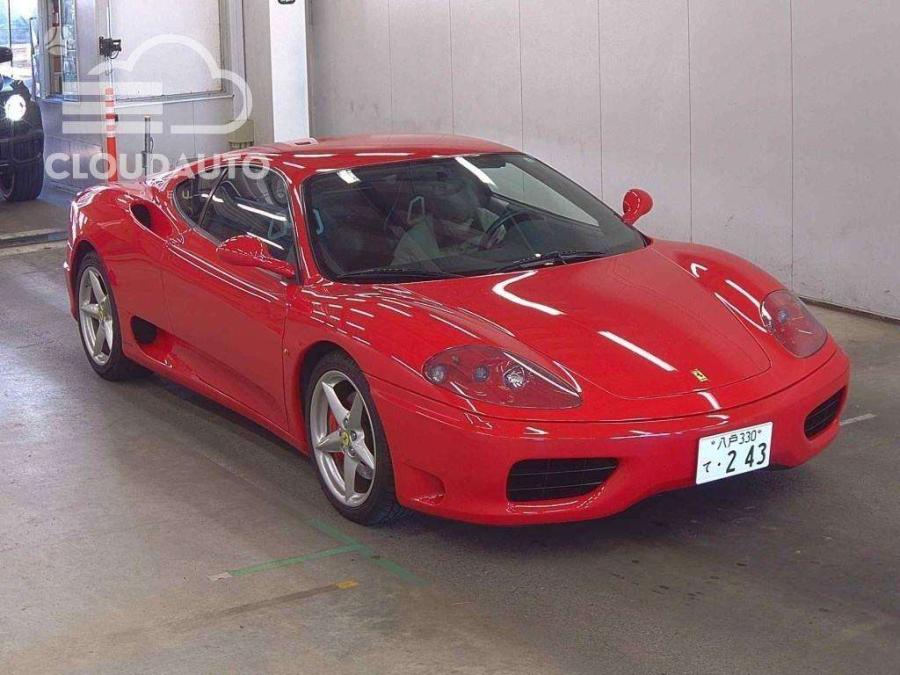 Sarkans Ferrari 360 2000 Viļņa, ar dzinēja tilpumu 3.59 L un nobraukumu 49 tūkst. km par 63000 €, foto 1 vietnē AUTOMOTO.COM.LV