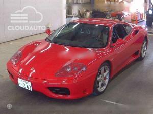 Sarkans Ferrari 360 2000 Viļņa, ar dzinēja tilpumu 3.59 L un nobraukumu 49 tūkst. km par 63000 €, foto 2 vietnē AUTOMOTO.COM.LV