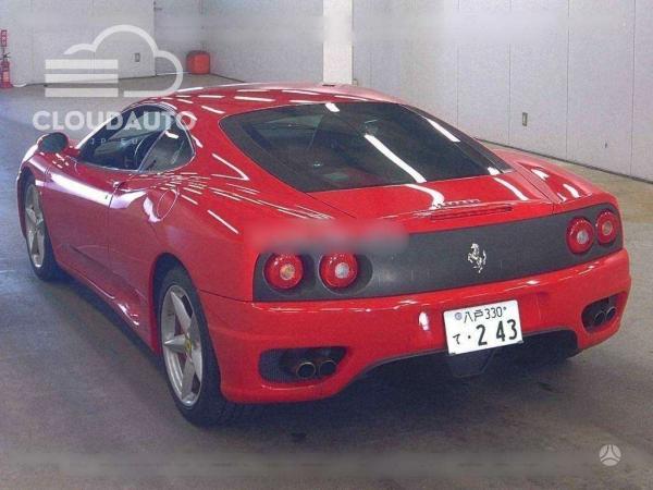Sarkans Ferrari 360 2000 Viļņa, ar dzinēja tilpumu 3.59 L un nobraukumu 49 tūkst. km par 63000 €, foto 4 vietnē AUTOMOTO.COM.LV