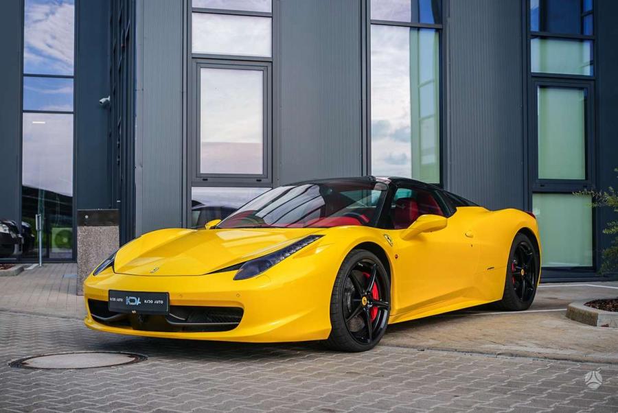 Pelēks Ferrari 458 2014 Kauņa, ar dzinēja tilpumu 4.50 L un nobraukumu 64 tūkst. km par 195550 €, foto 7 vietnē AUTOMOTO.COM.LV