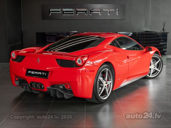 Sarkans Ferrari 458-italia 2011 Tallina, ar dzinēja tilpumu 4.50 L un nobraukumu 50 tūkst. km par 199900 €, foto 5 vietnē AUTOMOTO.COM.LV