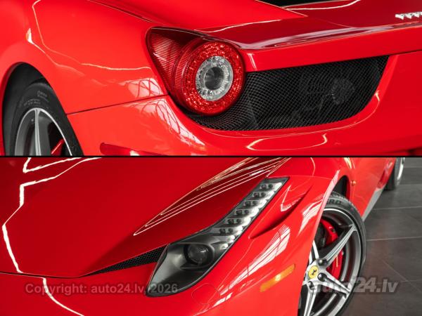 Sarkans Ferrari 458-italia 2011 Tallina, ar dzinēja tilpumu 4.50 L un nobraukumu 50 tūkst. km par 199900 €, foto 8 vietnē AUTOMOTO.COM.LV