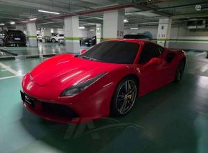 Красный Феррари 488 GTB 2016 в Вильнюс, объемом двигателя 3.90 л и пробегом 37 тыс. км за 123000 €, фото  на AUTOMOTO.COM.LV