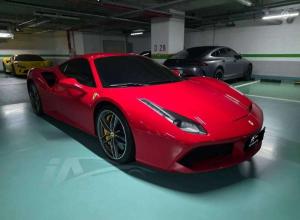 Красный Феррари 488 GTB 2016 в Вильнюс, объемом двигателя 3.90 л и пробегом 37 тыс. км за 123000 €, фото 3 на AUTOMOTO.COM.LV