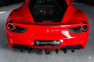 Красный Феррари 488 GTB 2017 в Вильнюс, объемом двигателя 3.90 л и пробегом 57 тыс. км за 169999 €, фото 10 на AUTOMOTO.COM.LV