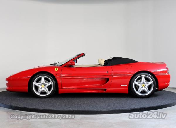 Ferrari F355 1999 Tallina vietnē Sarkans Ferrari F355 1999 Tallina, ar dzinēja tilpumu 3.50 L un nobraukumu 30 tūkst. km par 130000 €, foto 6 vietnē AUTOMOTO.COM.LV