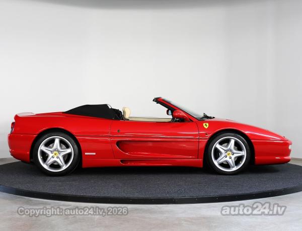 Ferrari F355 1999 Tallina vietnē Sarkans Ferrari F355 1999 Tallina, ar dzinēja tilpumu 3.50 L un nobraukumu 30 tūkst. km par 130000 €, foto 7 vietnē AUTOMOTO.COM.LV